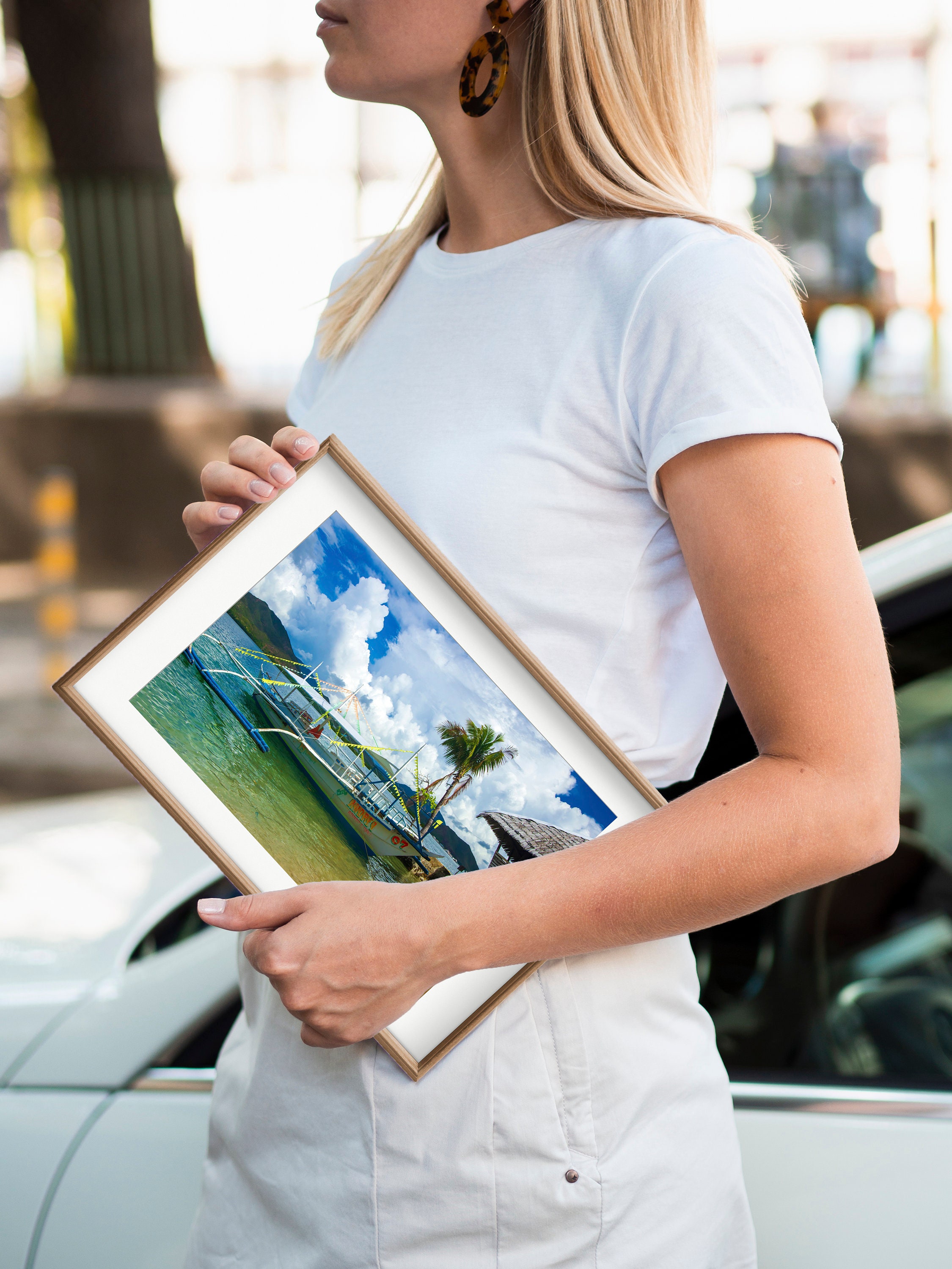 Bangka Boat in the Philippines Digital Download Jpg File Wall Art ...