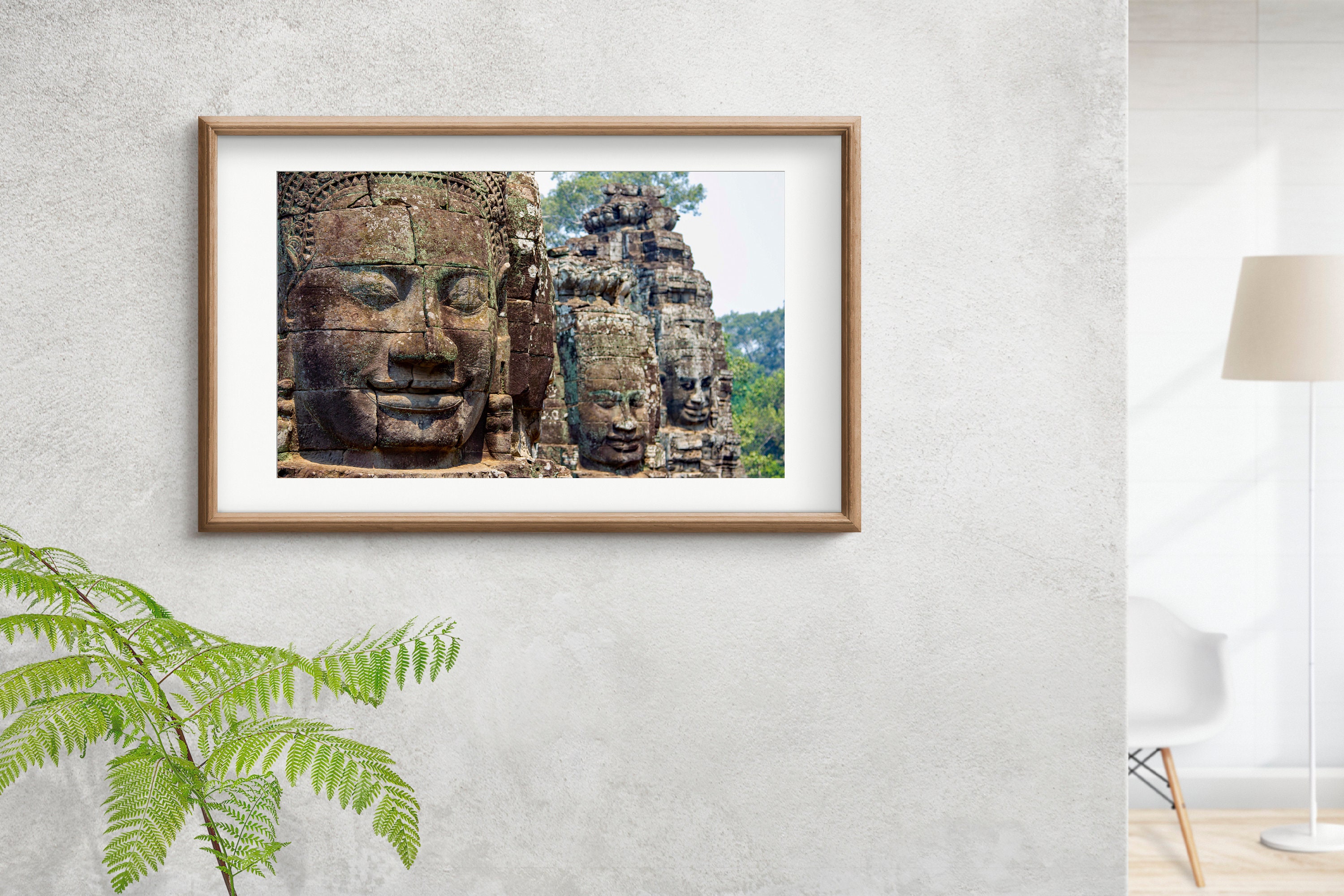The Friendly Faces of Bayon Digital Download Jpg File Wall Art Digital ...
