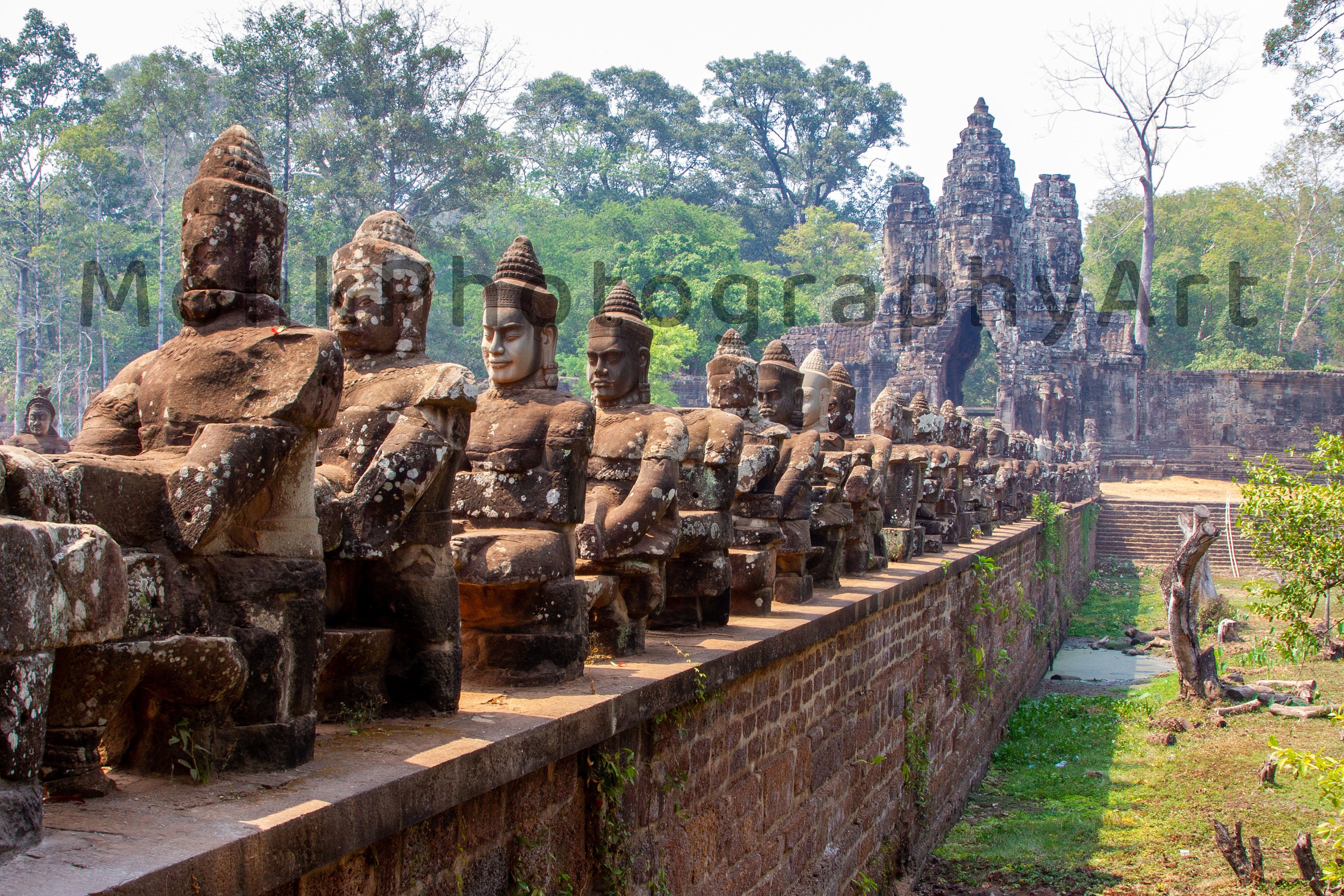 Angkor Thom Gate Digital Download Jpg File Wall Art Digital You Print ...