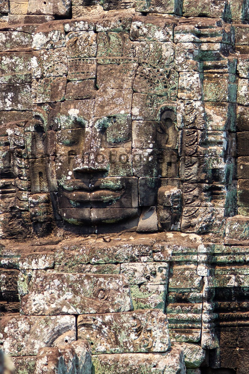 The Faces of Bayon Digital Download Jpg File Wall Art Digital You Print ...