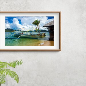 Bangka Boat in the Philippines Fine Art Print Photograph Landscape ...