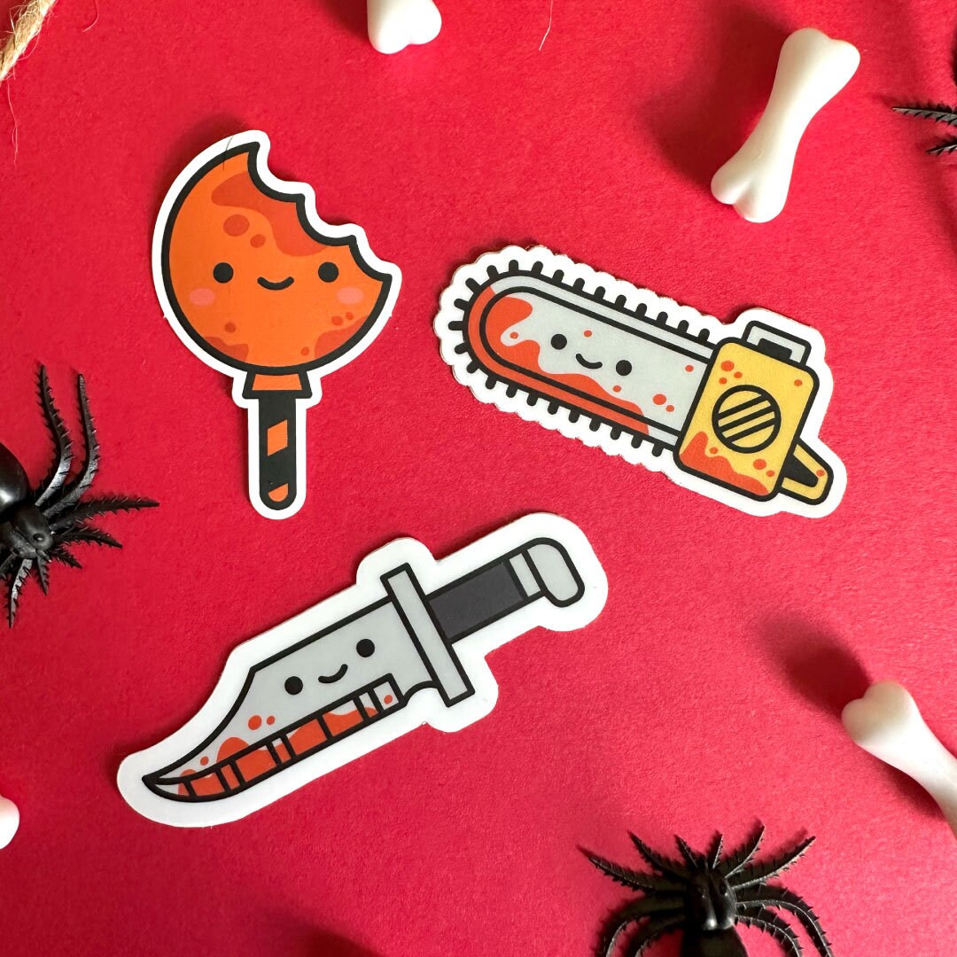 Little Weapons Sticker Kawaii Sticker Laptop Sticker Halloween Sticker ...
