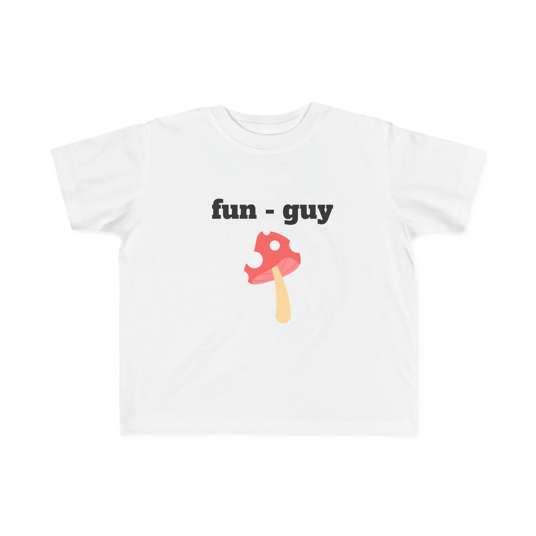 Fun-guy Mushroom Toddler Cotton Tee Shirt - Etsy