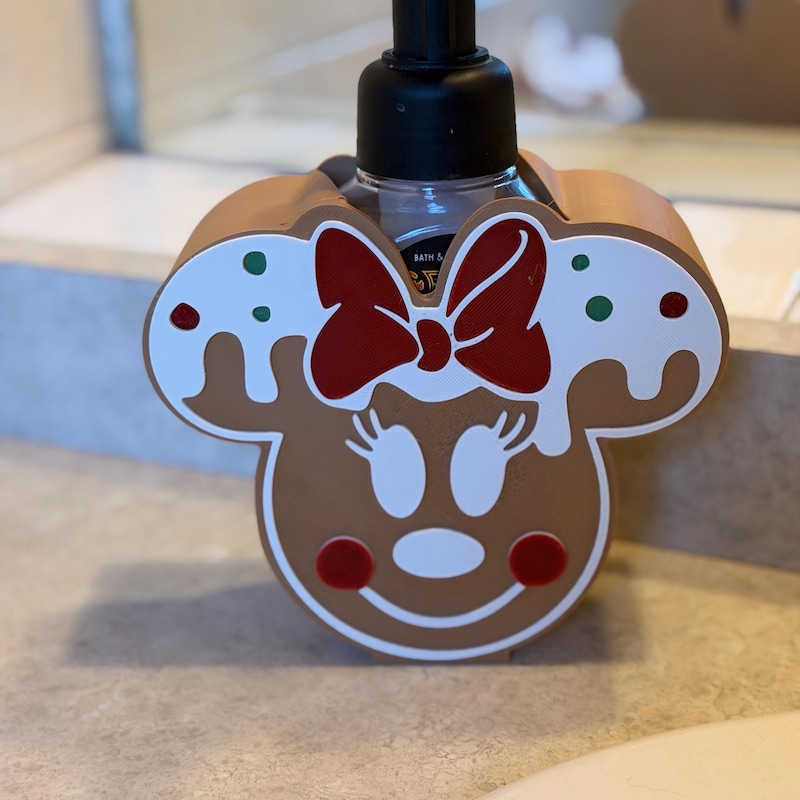 Minnie Mouse Soap Holder - Etsy