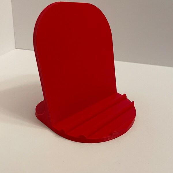 Red Phone Stand - Etsy