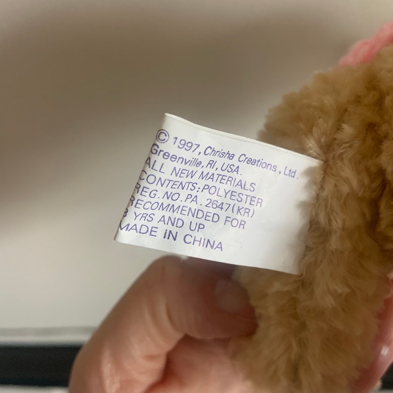 1990s Vintage Bunny, Vintage Rabbit Plush, Chrisha Playful Plush - Etsy