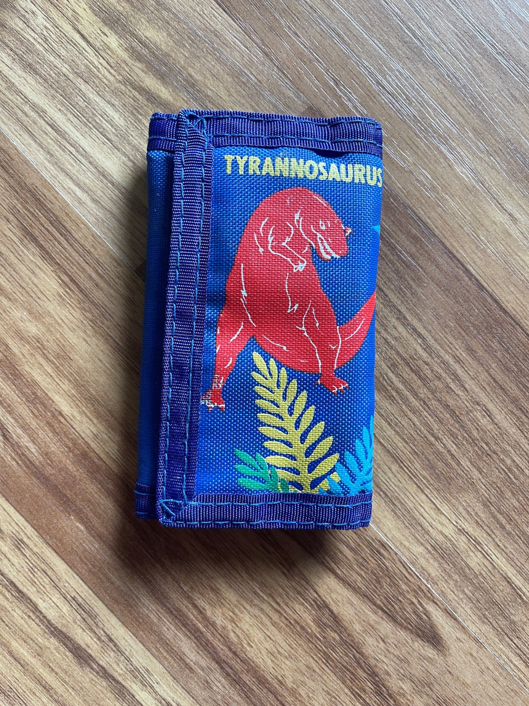 Sanrio Dinosaur Wallet Dinosaur Nylon Wallet Wallet Vintage - Etsy