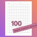 72, 100 and 120 Blank Color Swatch Charts | Printable | Color Charts ...