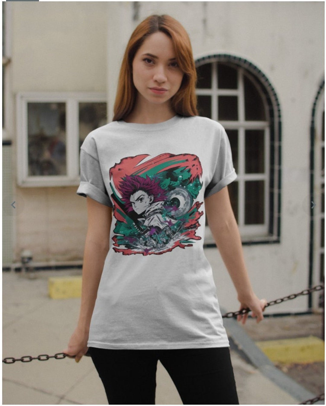 Anime Graphic Tees, Manga Hoodie Shirt, Anime Lover Tees, Slayer ...