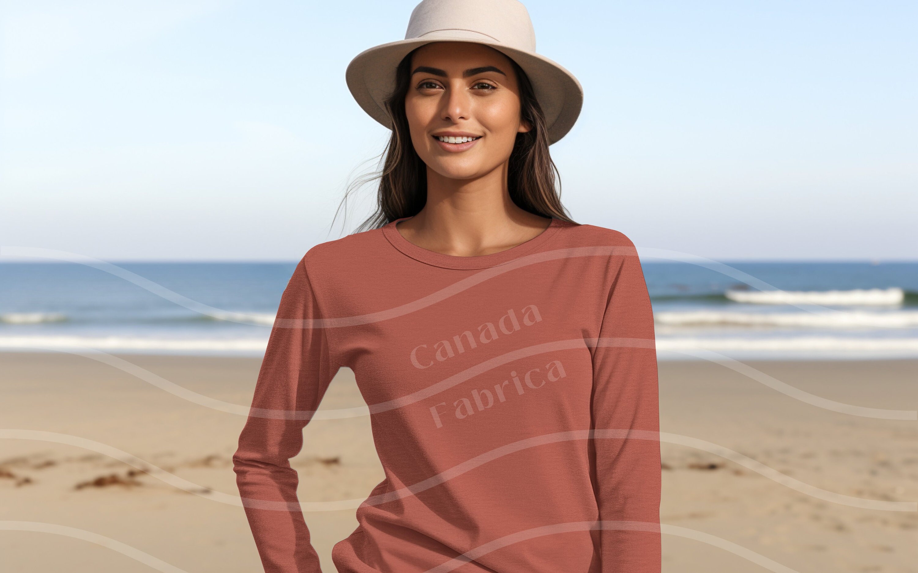 3501 Heather Clay 3501 Model Mockup Woman 3501CVC Model - Etsy