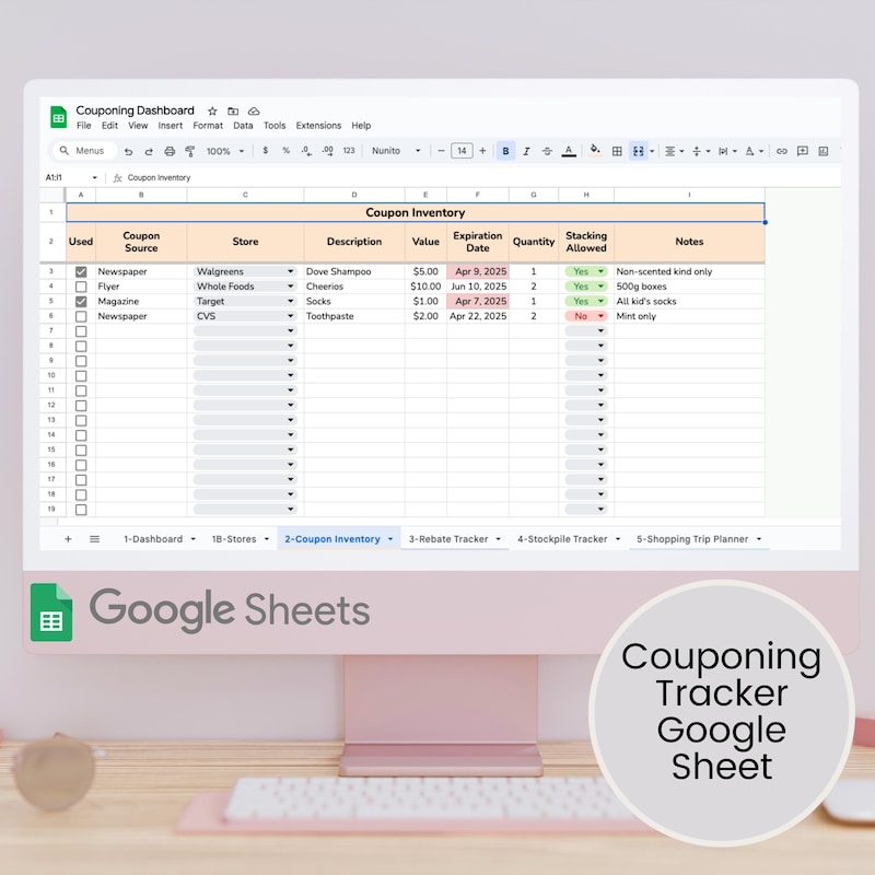 Coupon Organizer - Etsy