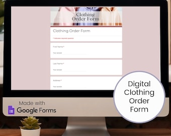 Excel Printable, Editable, Customizable, Fillable T-shirt Order Form ...