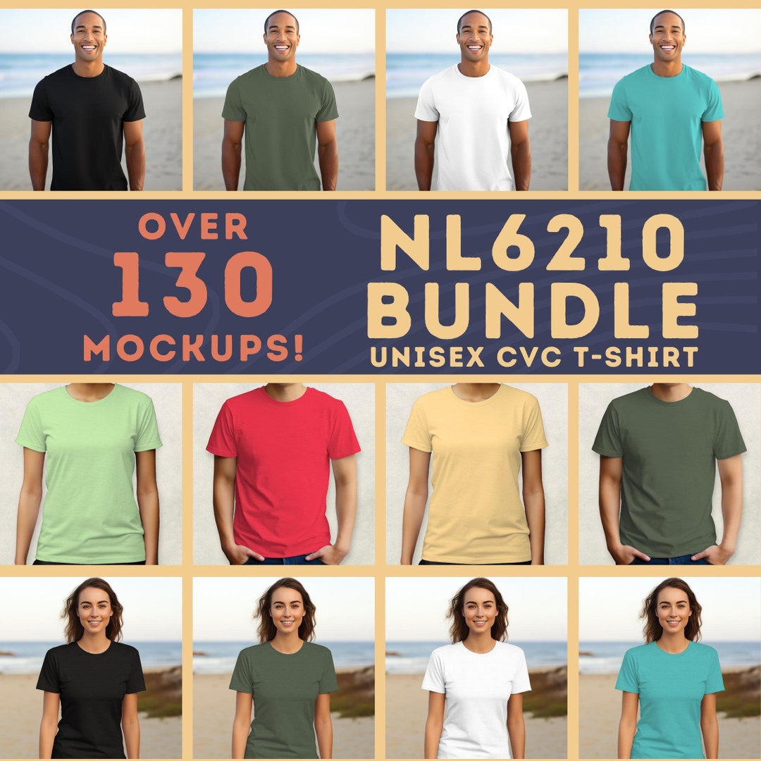 Next Level 6210 Mockup Bundle, 6210 Mockup Bundle, Next Level Mockup ...