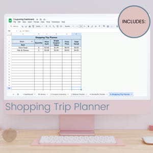 Ultimate Couponing Google Sheet: Digital Organizer & Tracker (PDF) - Etsy