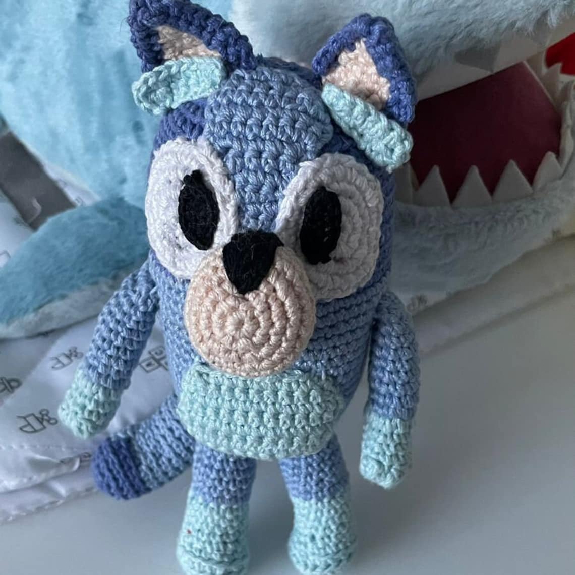 Amigurumi Crochet Pattern Bluey, Patrón Ganchillo Bluey. - Etsy México