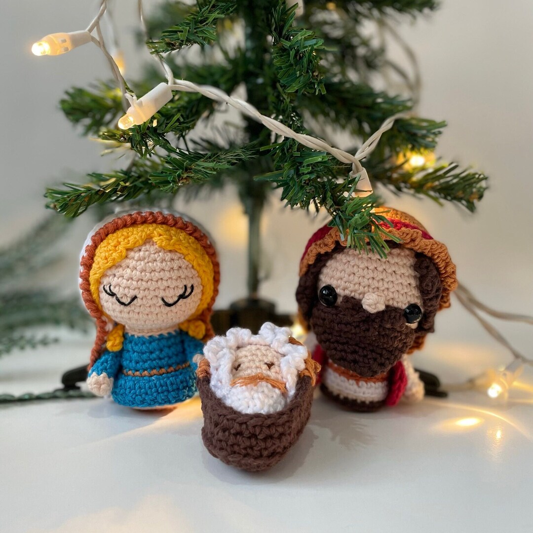 Mini Nativity Amigurumi Crochet Pattern. Mini Nativity Crochet Pattern ...