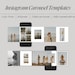 Instagram Carousel Templates | Lydia Theme - Etsy