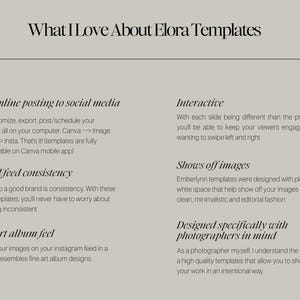 Instagram Carousel Templates | Elora Theme - Etsy
