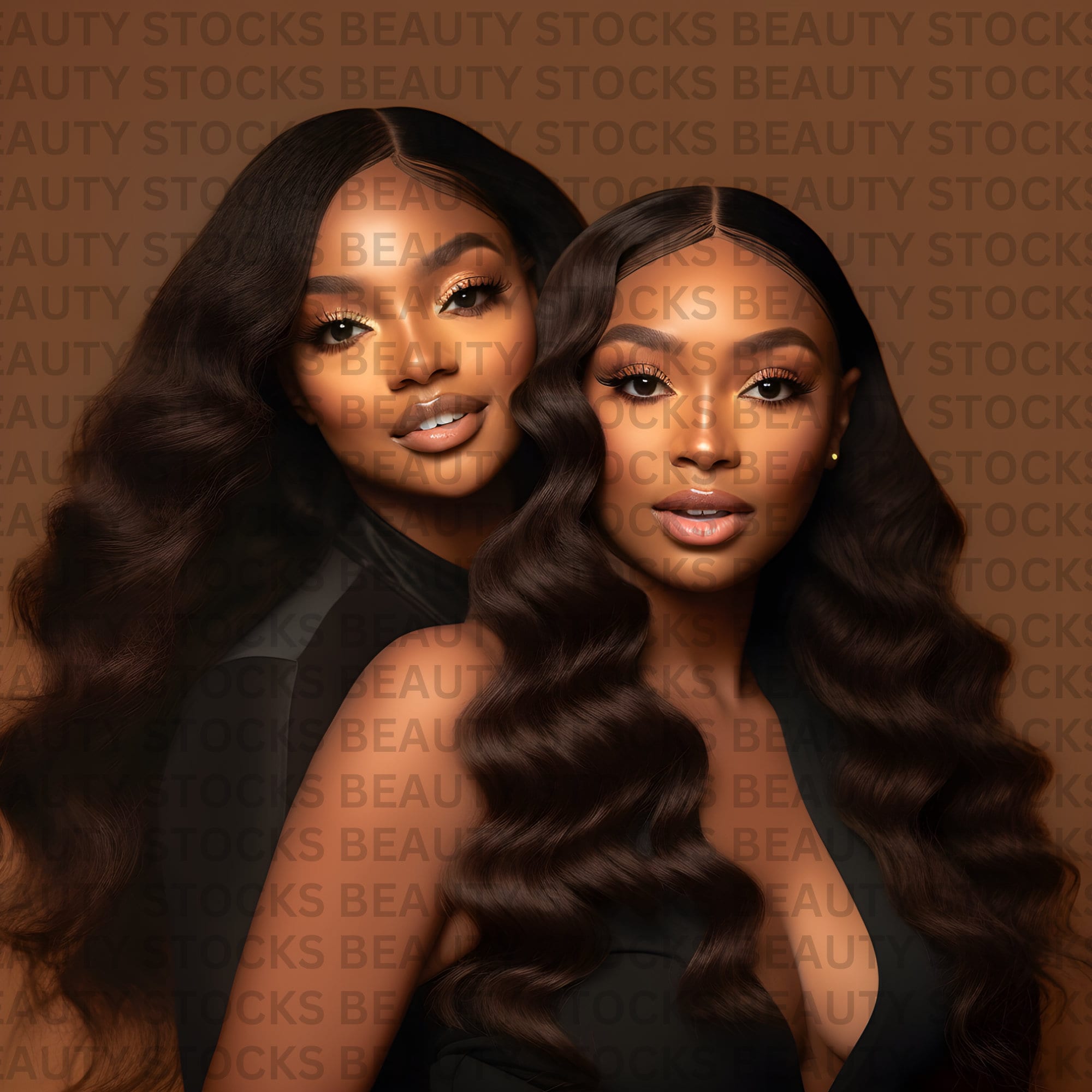 Beauty Stock Photo for Hair, Lash, Makeup Esthetician Business, 2 ...