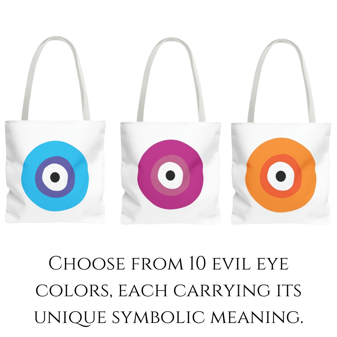 Evil Eye Tote Bag, Totebag, Evil Eye, Nazar, Gift for Friend, Empath ...