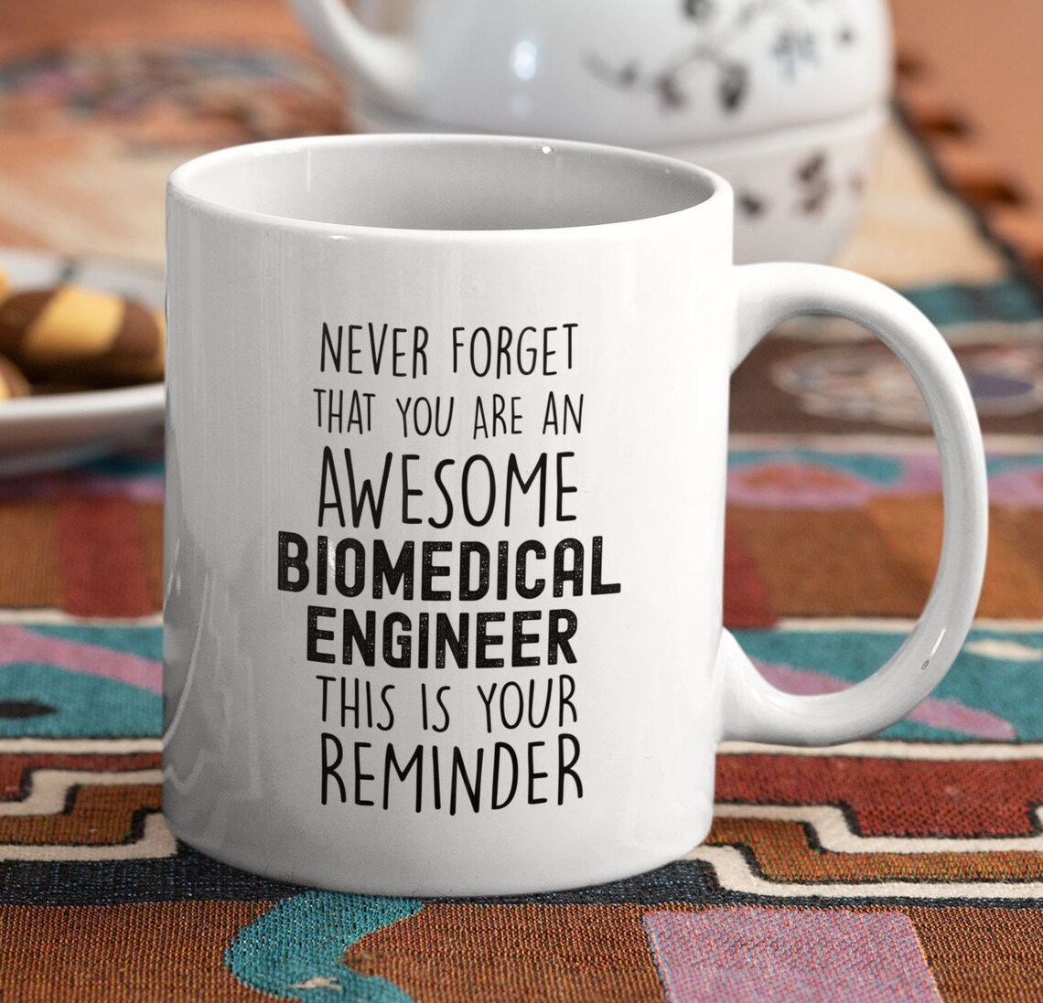 BIOMEDICAL ENGINEER MUG Graduation Biomedical Engineer Inspirational ...