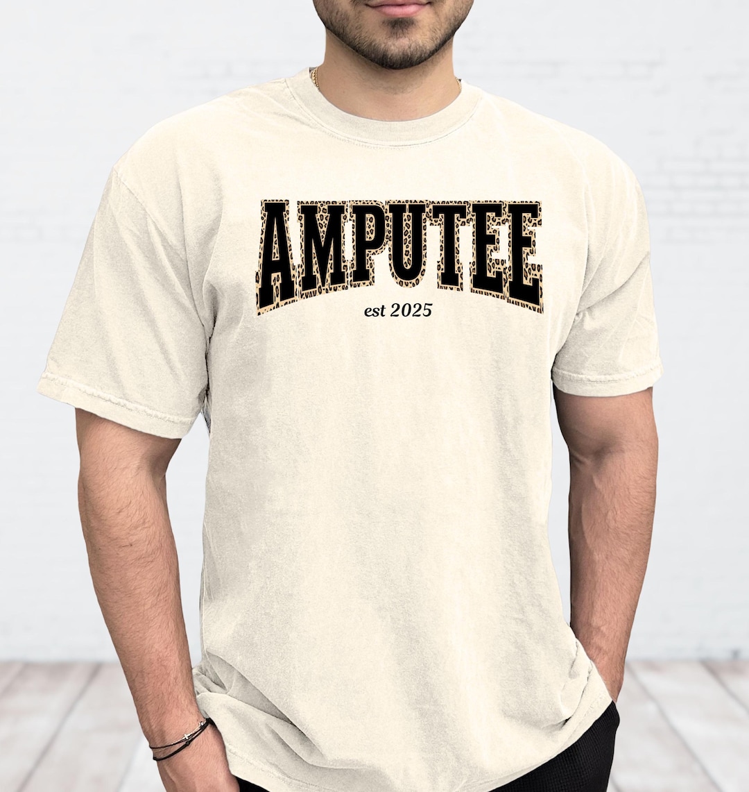 Amputee Gift Amputee Shirt Personalized Amputee T-shirt Gift for ...