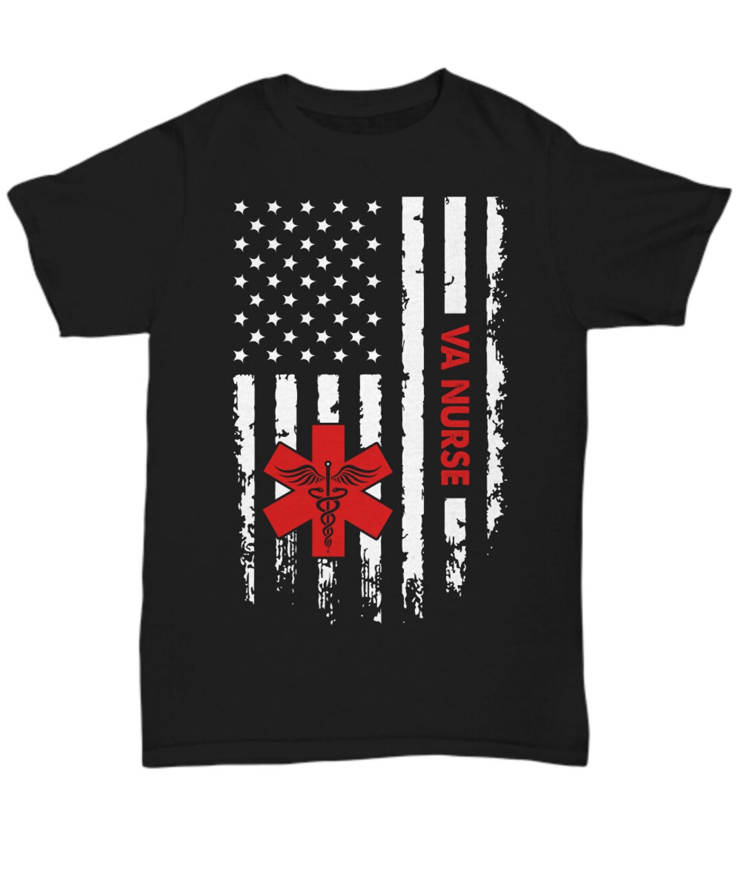 VA NURSE T SHIRT Veteran Affairs Nurse for Women Va Nurse Shirt for Men ...