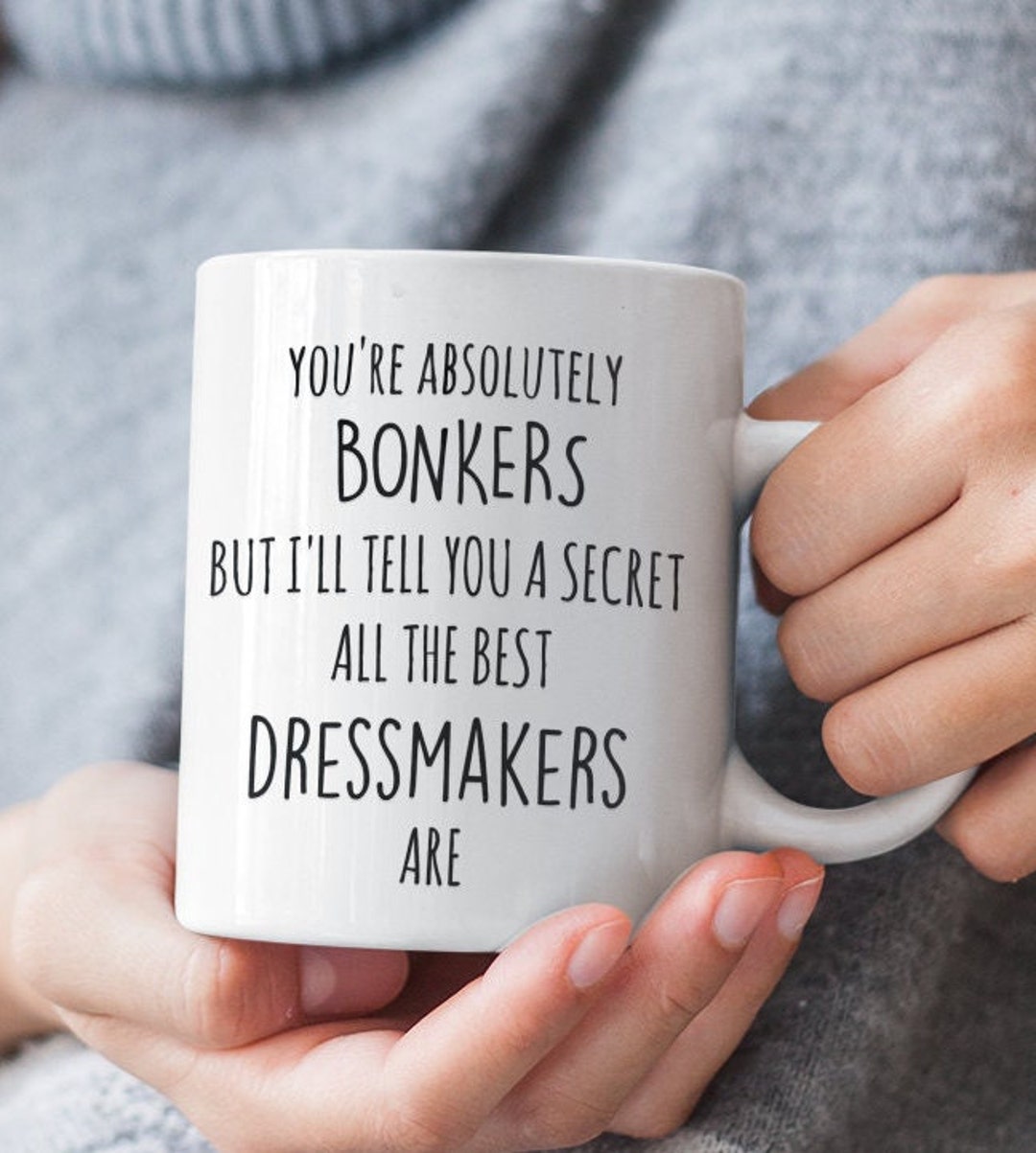 DRESSMAKER MUG Seamstress Dressmaker Gifts for Tailor Sewing Quilter ...
