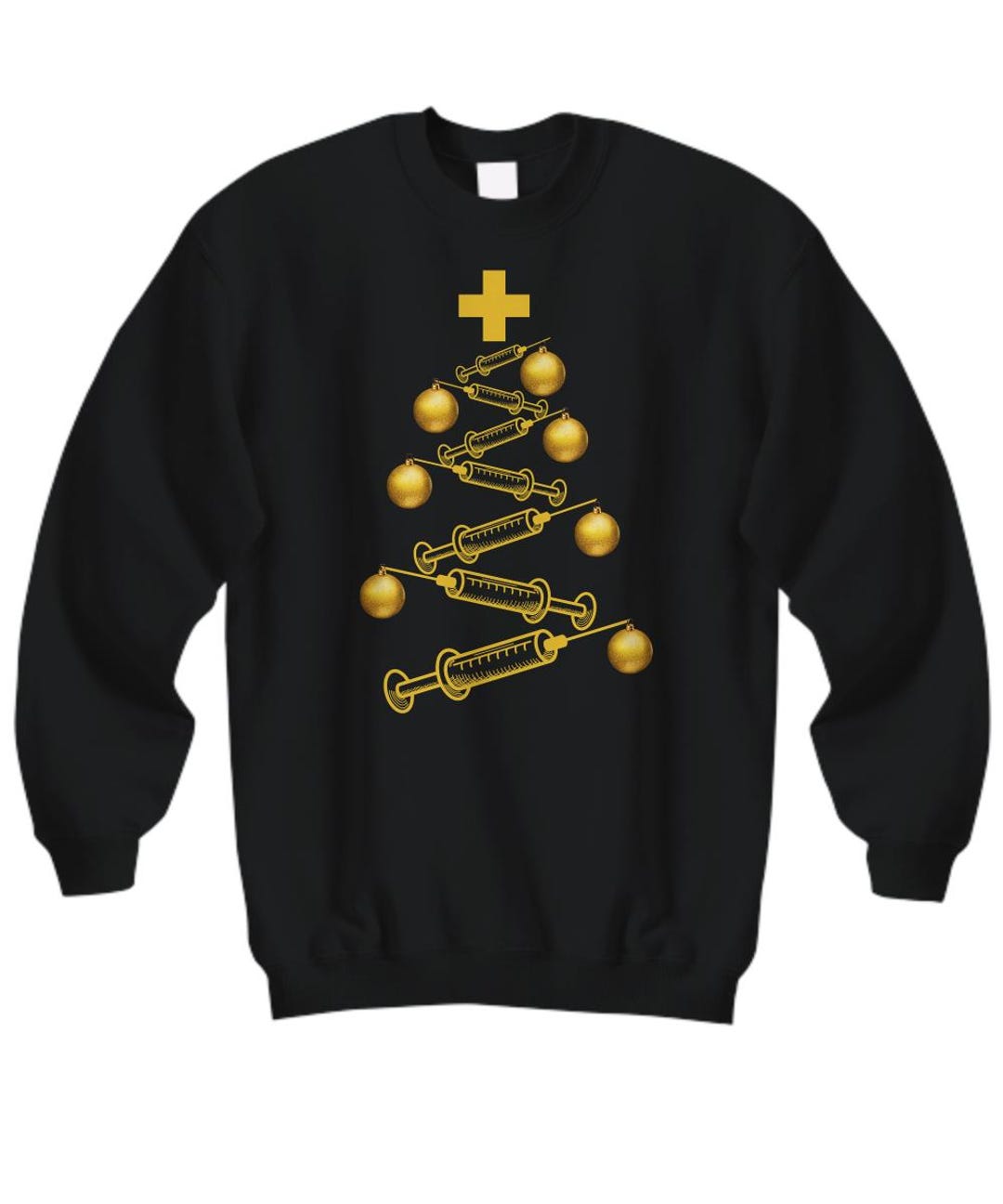 Medical Christmas Jumper Nurse Christmas Tree Sweater Christmas Tree ...
