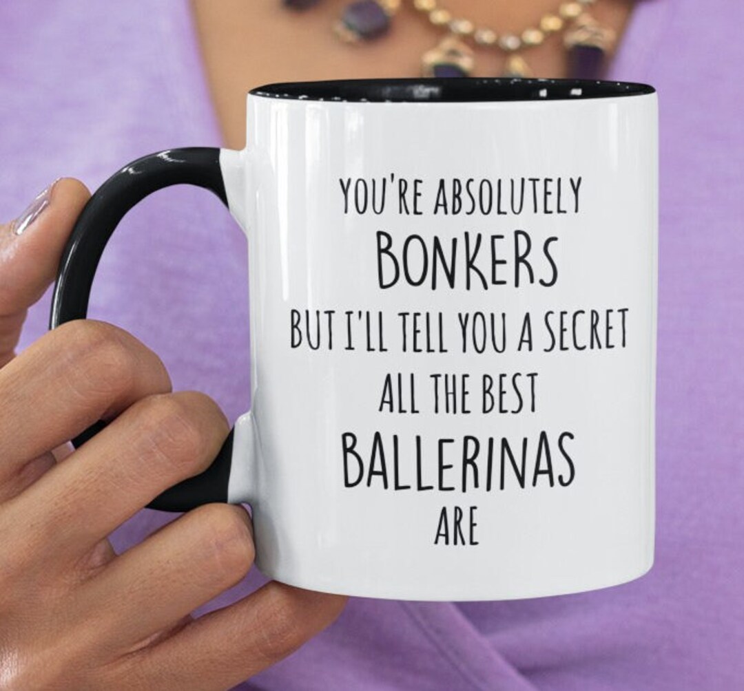 BALLET MUG Two Toned Ballerina Coffee Mug Ballerina Mug Gift for Ballet ...