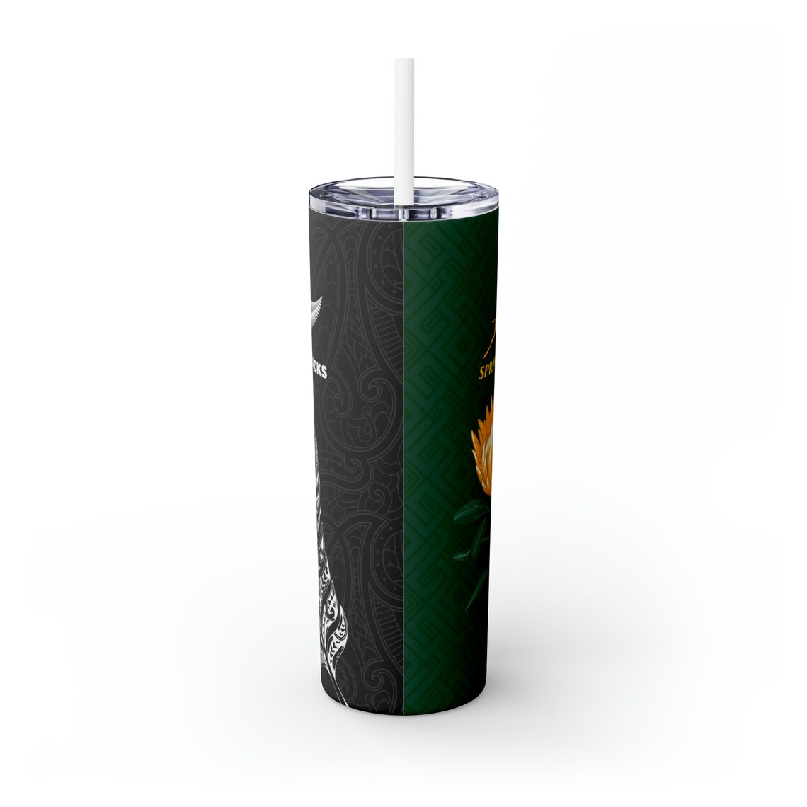 Springbok All Black Tumbler Wrap Sublimation Seamless Designs Downloads ...