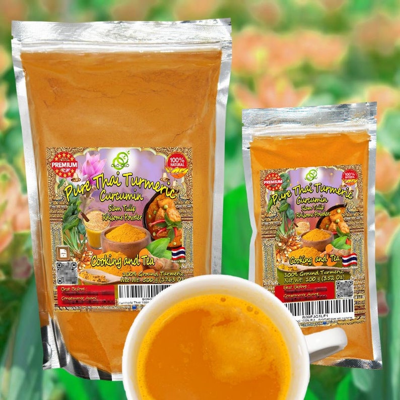 Turmeric Thai Oko-oko 100% PURE Premium Turmeric No Salt, Blend or ...