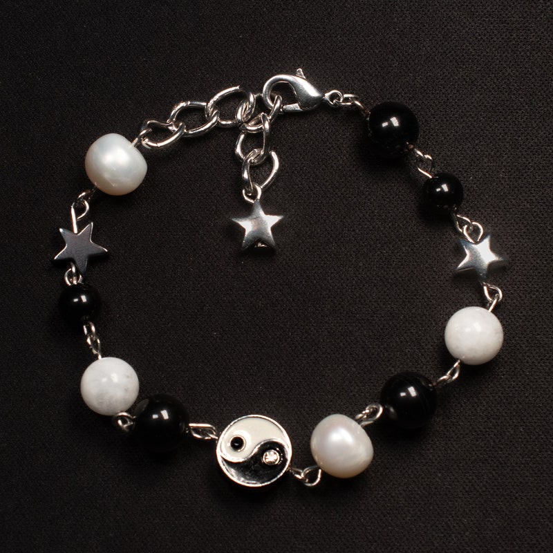 Yin Yang Bracelet - Etsy