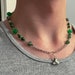 Silver Moss Agate Frog Necklace - Etsy