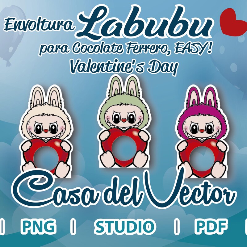 Labubu Papercraft Template - Etsy
