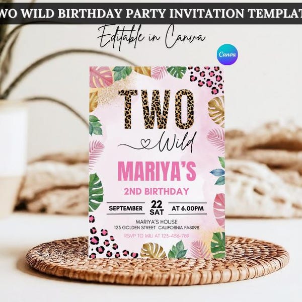 Two Wild - Etsy