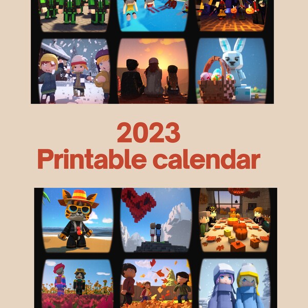 Roblox Printable - Etsy