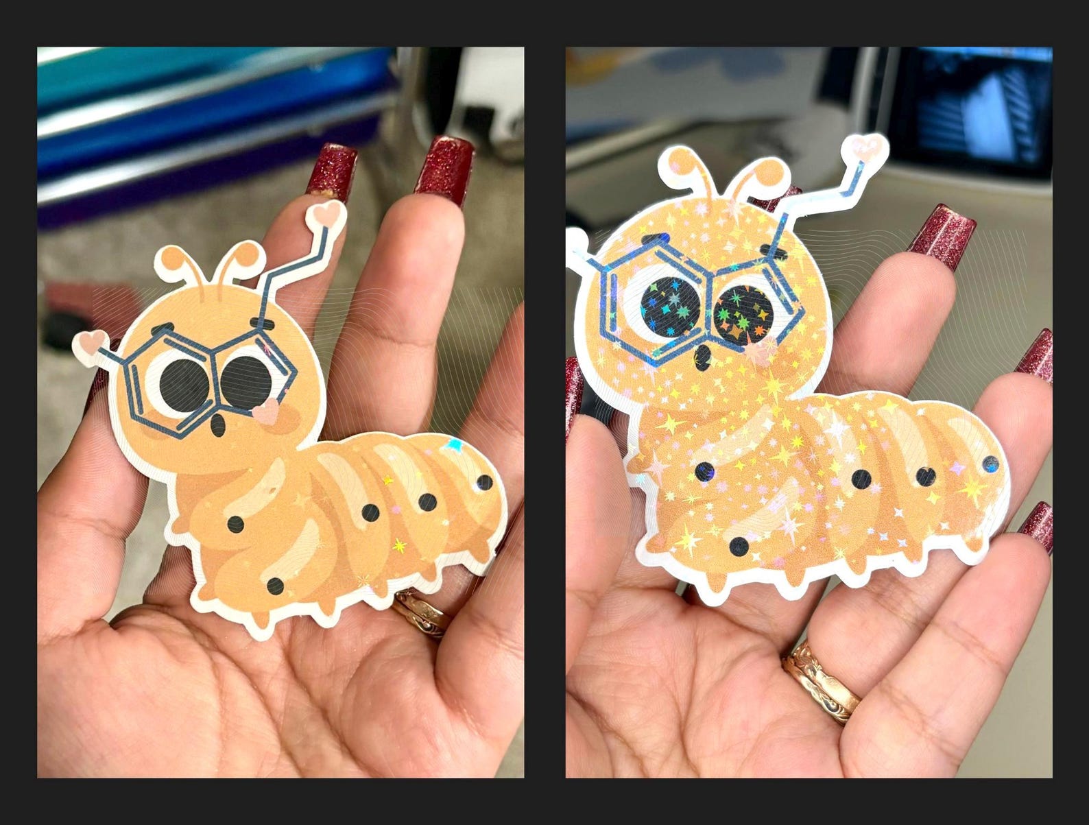 Water Resistant Stickers Mental Health Serotonin Dopamine Waterproof ...