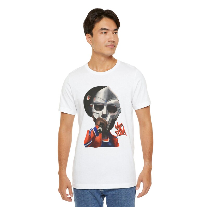 NEW - Iconic Hip Hop Legend MF DOOM Adult Unisex Short Sleeve Tee Shirt ...