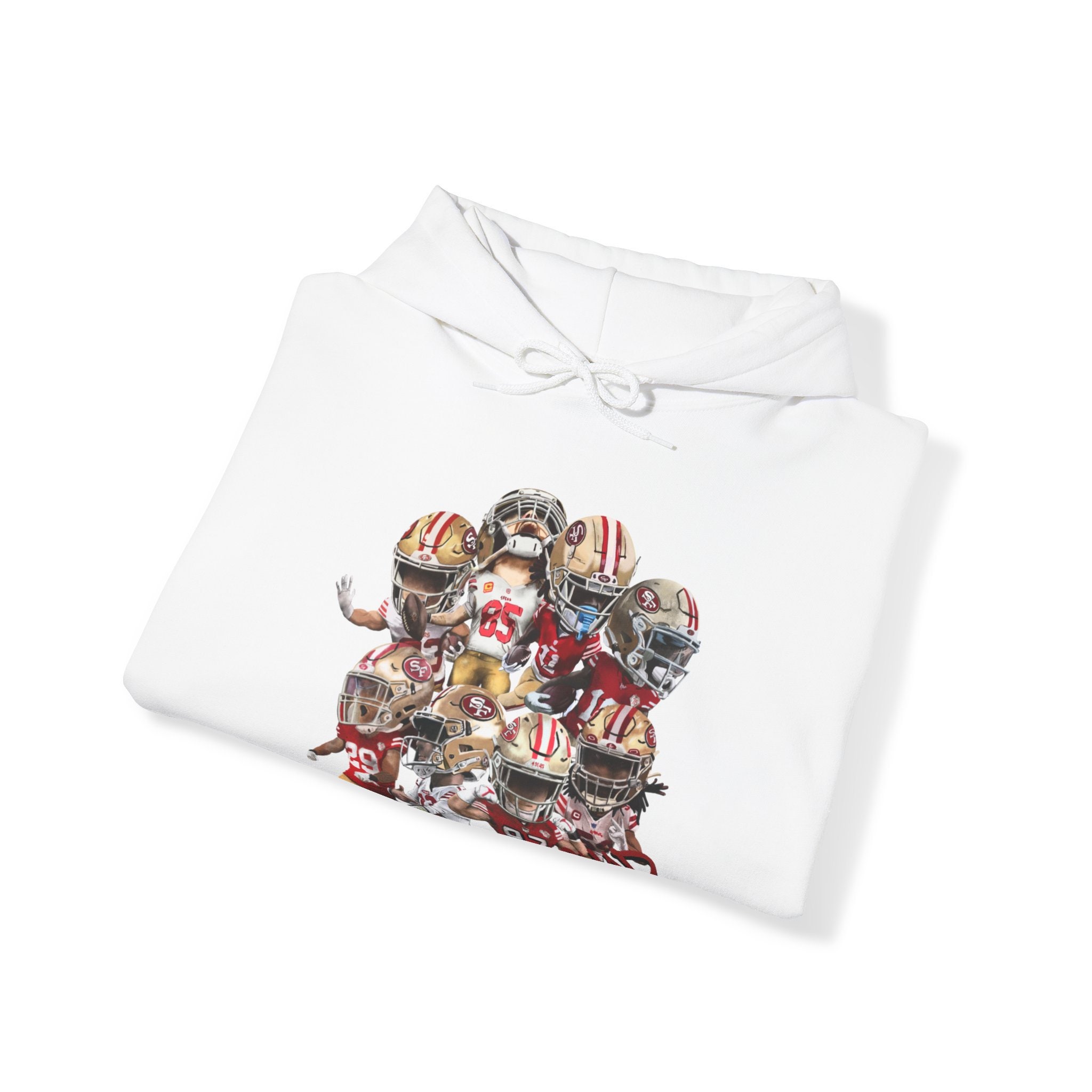 NEW San Francisco 49ers Niner Squad Unisex Heavy Blend™ Hooded ...