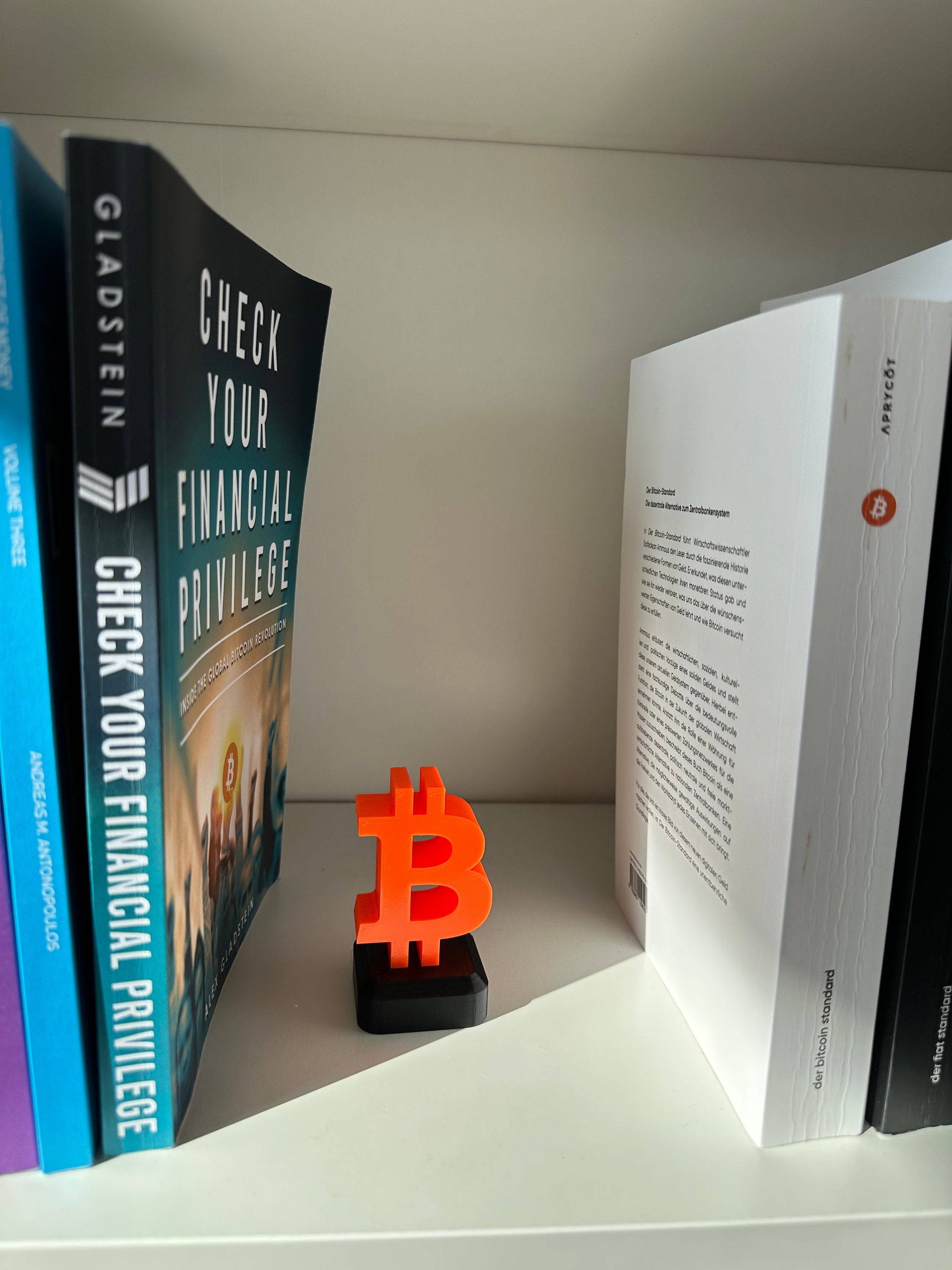 Bitcoin Logo 3D Printed Statue Perfect Gift A Must-have for Every ...