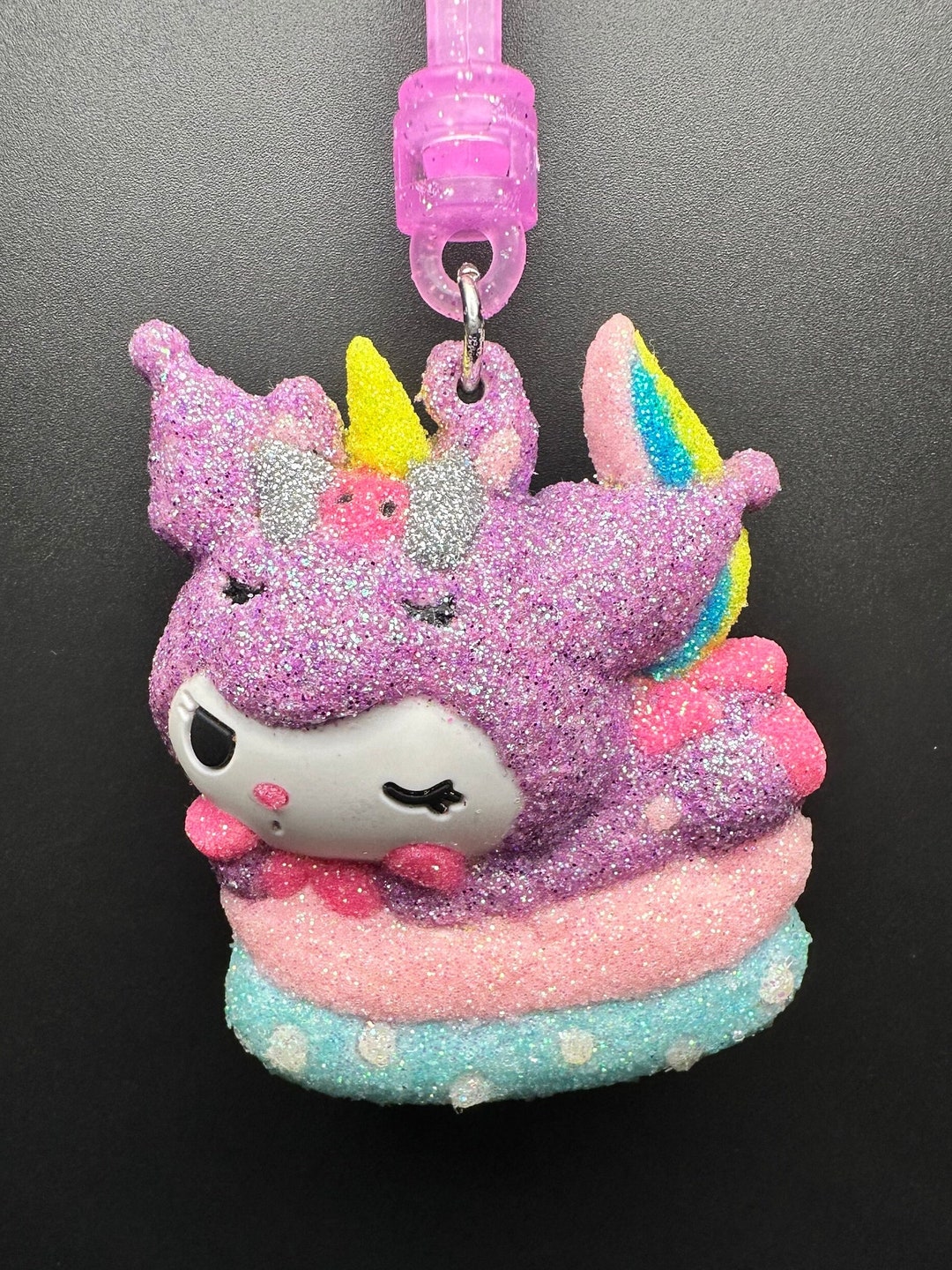 Custom Glitter Mini Kuromi on Pillows(chase)-hello Kitty & Friends Foam ...