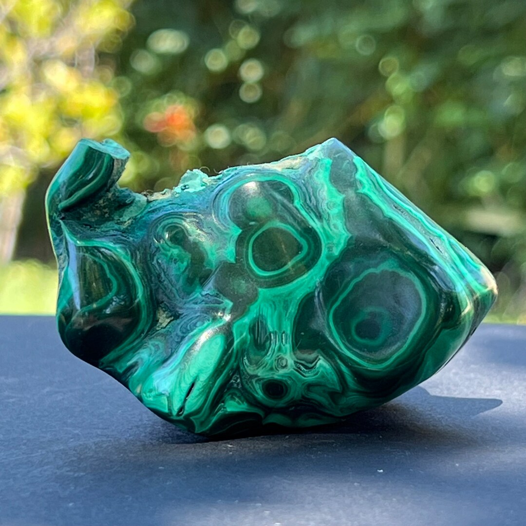 Large Polished Malachite From Congo Model 6, Crystals, Specimen ...
