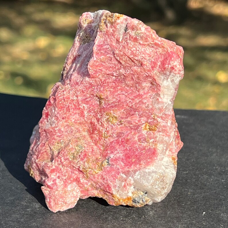 Large Raw Rhodonite Crystal From Madagascar Model 1, Specimen Mineral ...