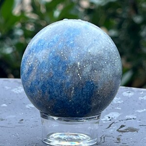 Blue Spinel Sphere 5 Cm Model 3 | Polished Crystal Ball From Madagascar ...