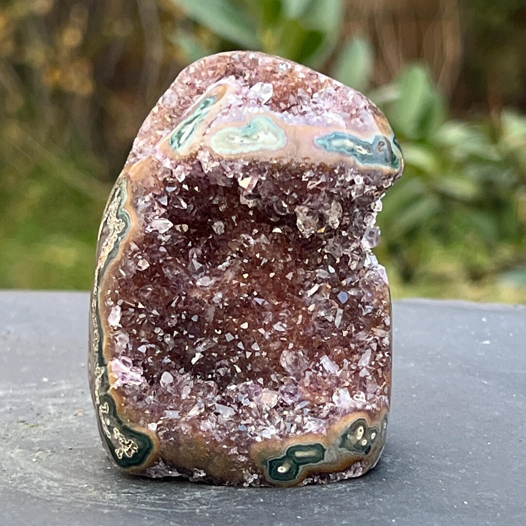 Stalactite Amethyst Geode (from Uruguay), M2, Collector Mineral ...