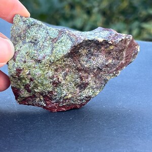 Raw Blood Stone (south Africa), Rare Bastite Stone ( Epidote ...