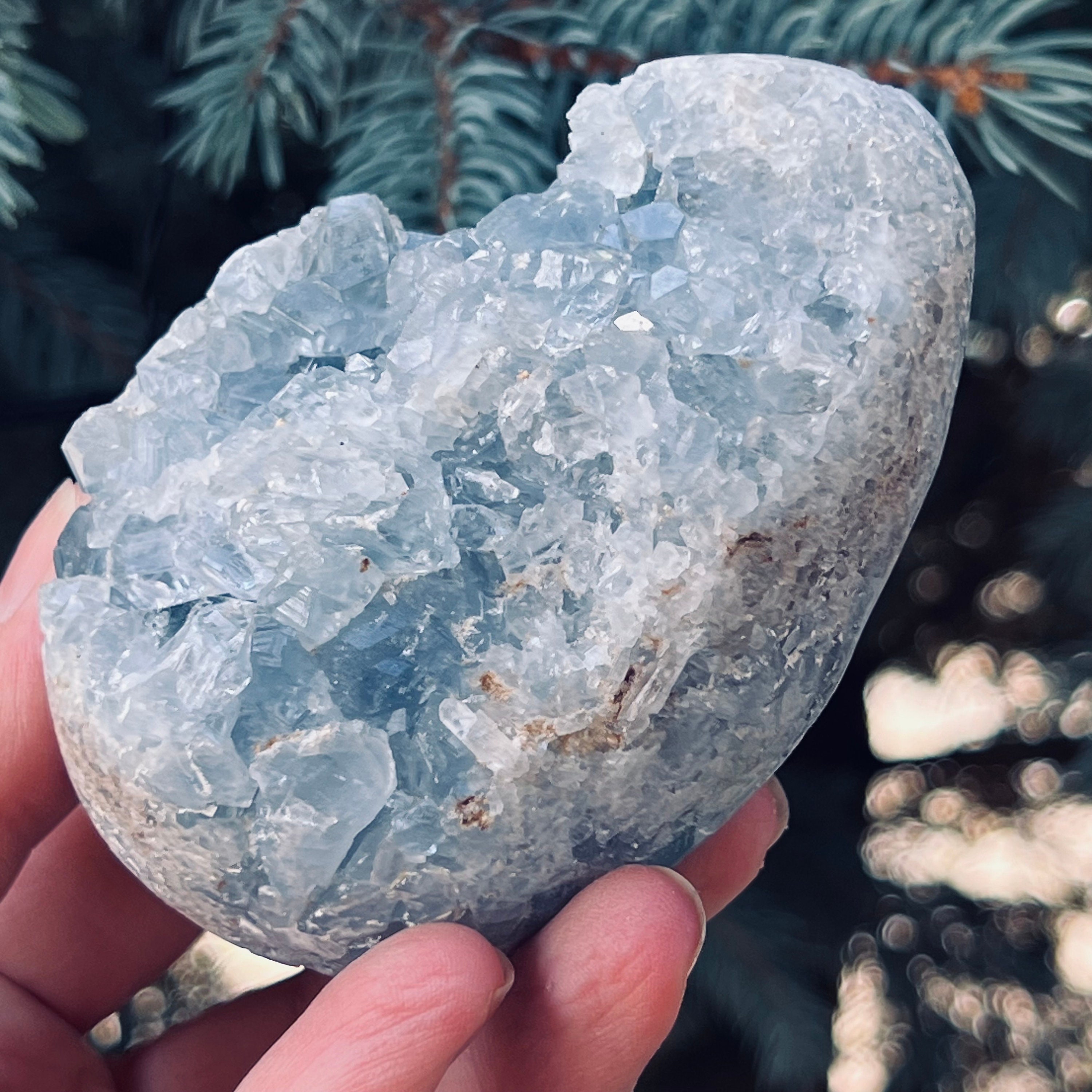 Celestine Celestit Quartz Egg Geoda Cluster madagascar Model 68 ...