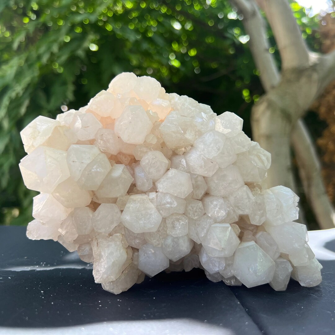 18 Cm Large Natural Castle Quartz Clusters With White Phantoms ...