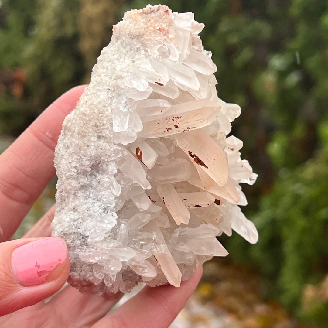 Rare Cluster Quartz With Acicular Crystals (from South Africa) Model 5 ...